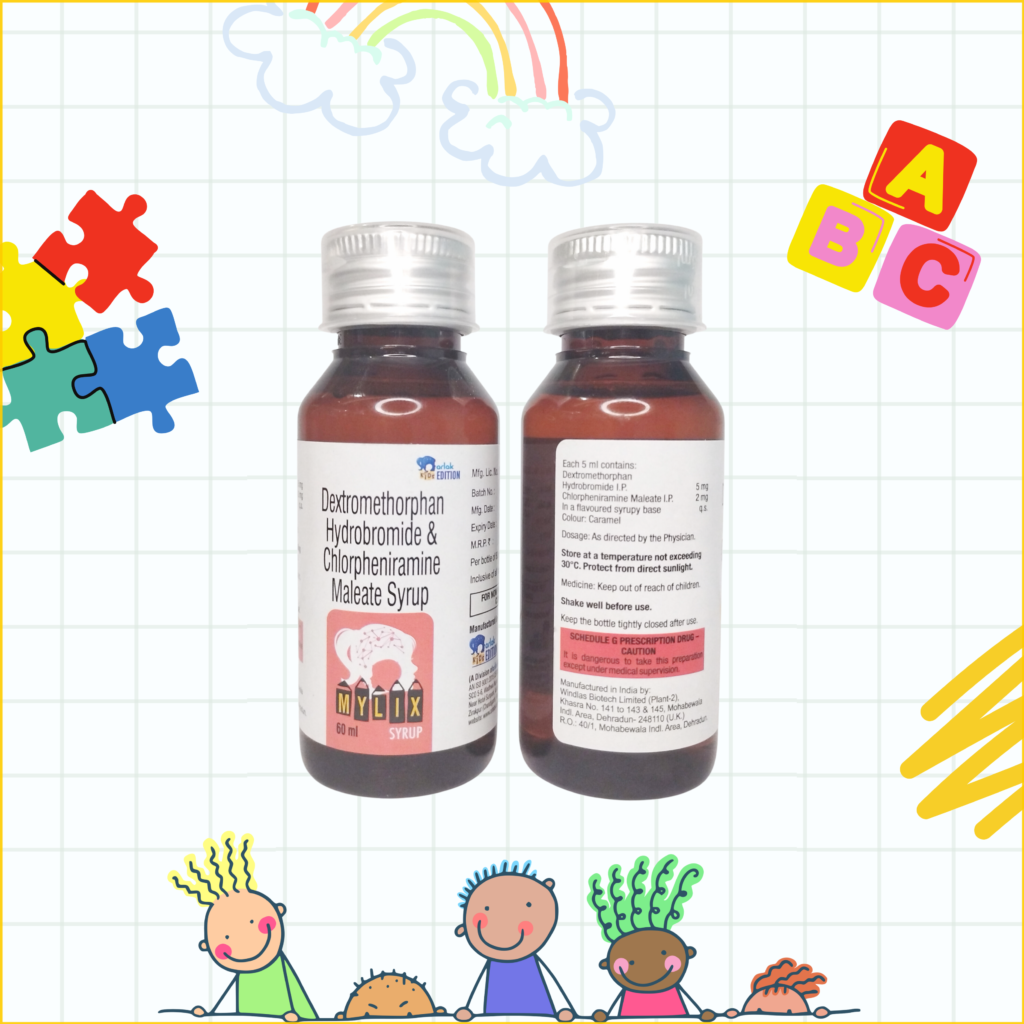 DEXTROMETHORPHAN HYDROBROMIDE 5MG + CHLORPHENIRAMINE MALEATE 2MG ...