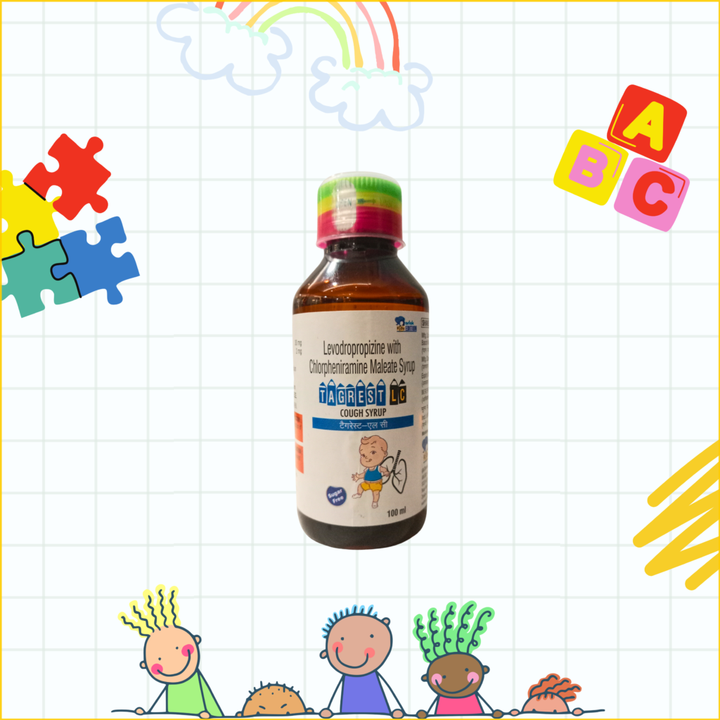 TAGREST LC SYRUP | LEVODROPROPIZINE 30MG + CHLORPHENIRAMINE ...